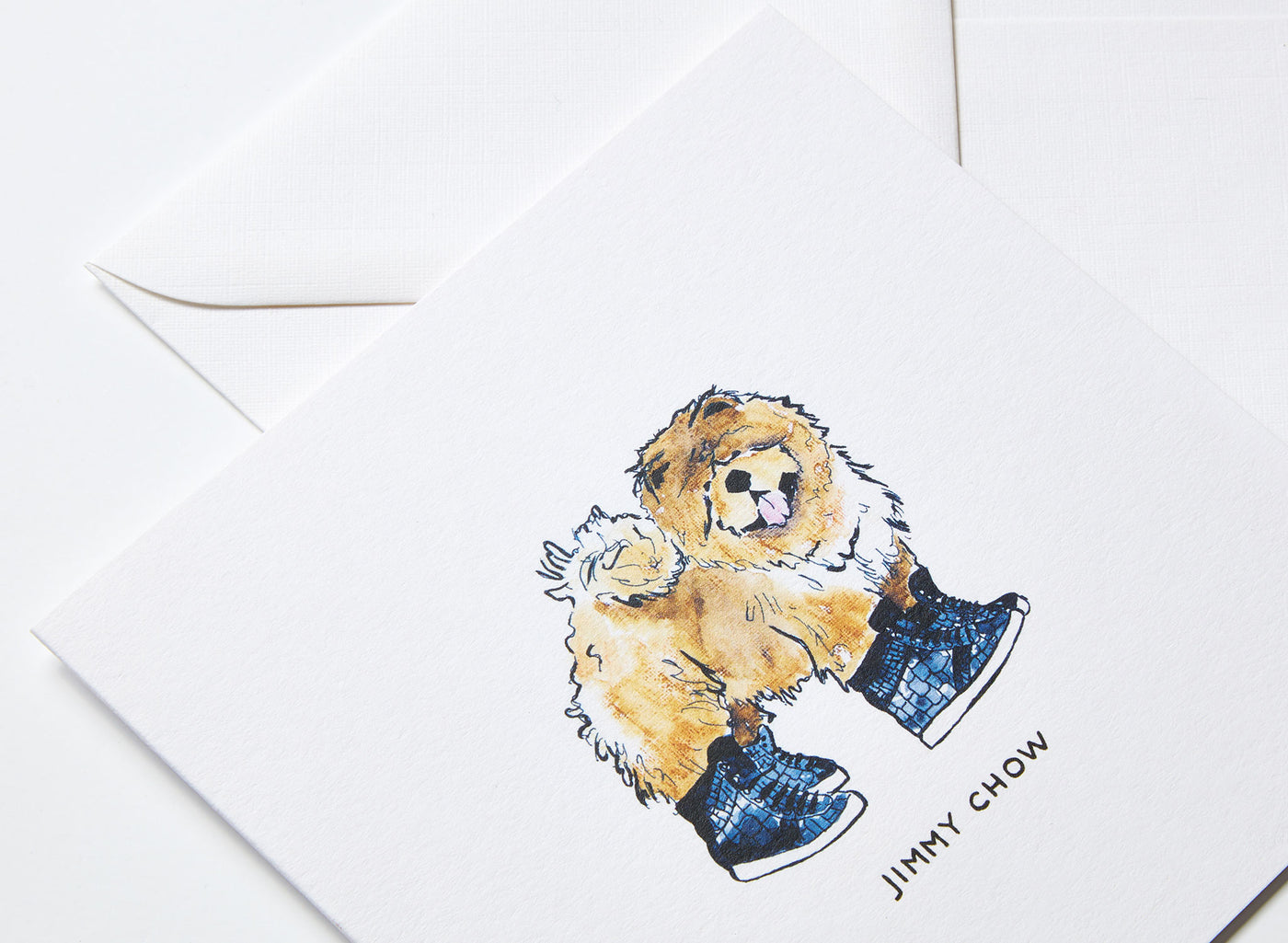 Jimmy Chow Greeting Card