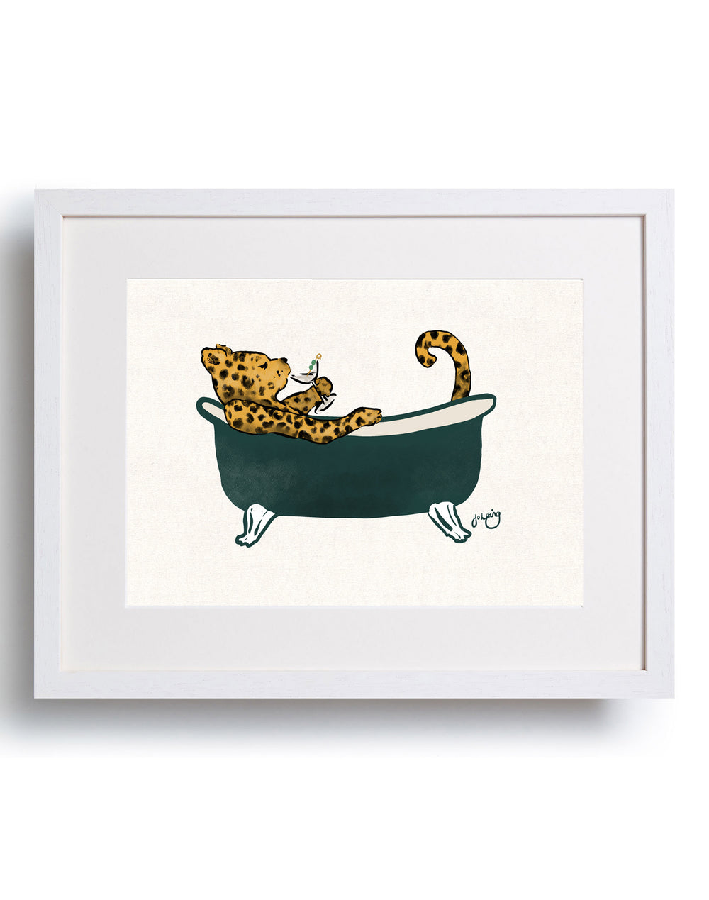Bath Time Art Print